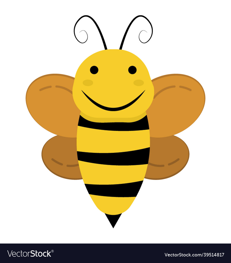 Bee Royalty Free Vector Image - VectorStock