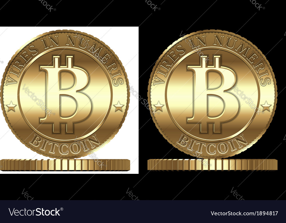 Bitcon Royalty Free Vector Image - VectorStock