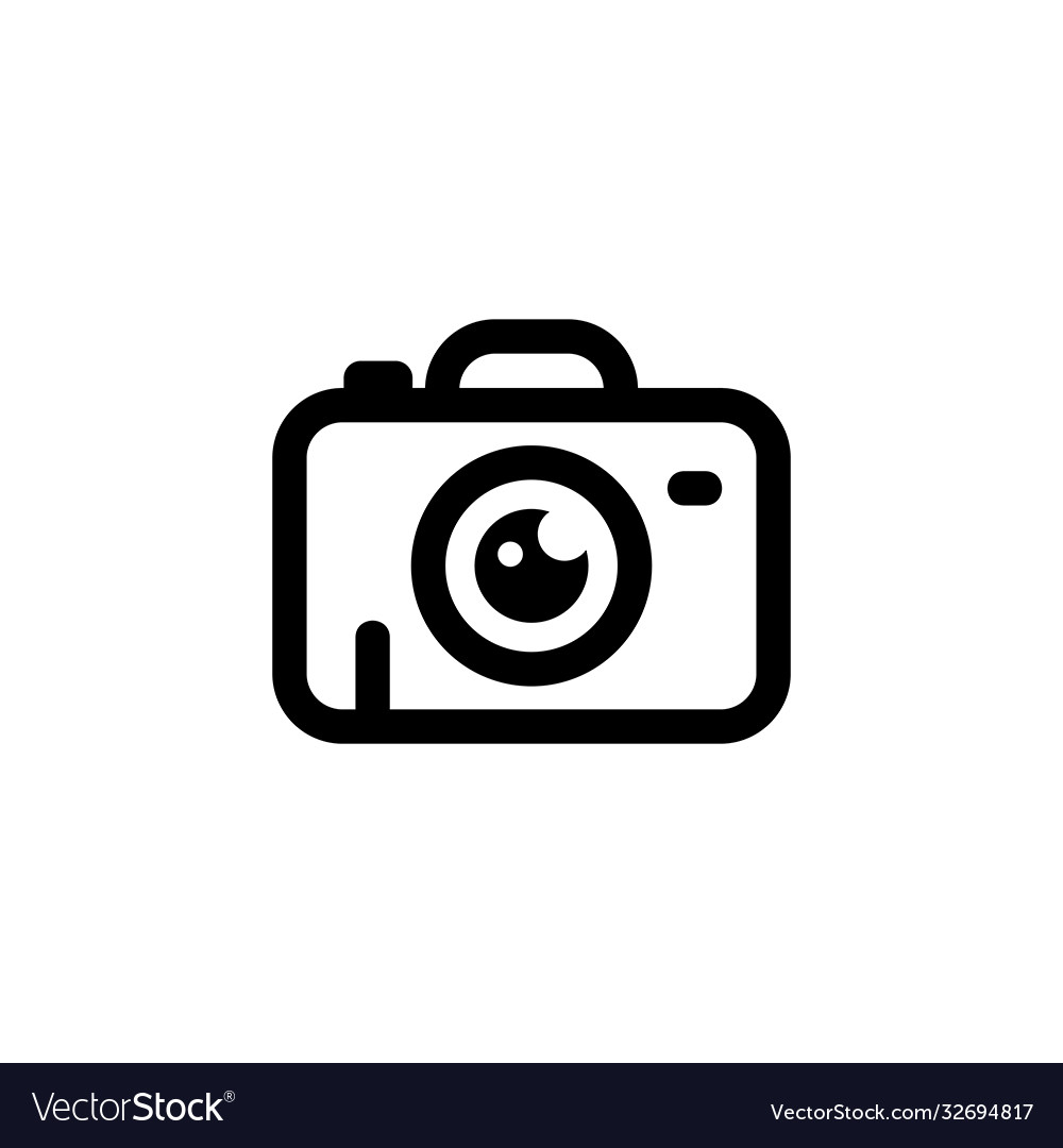 Camera logo Royalty Free Vector Image - VectorStock