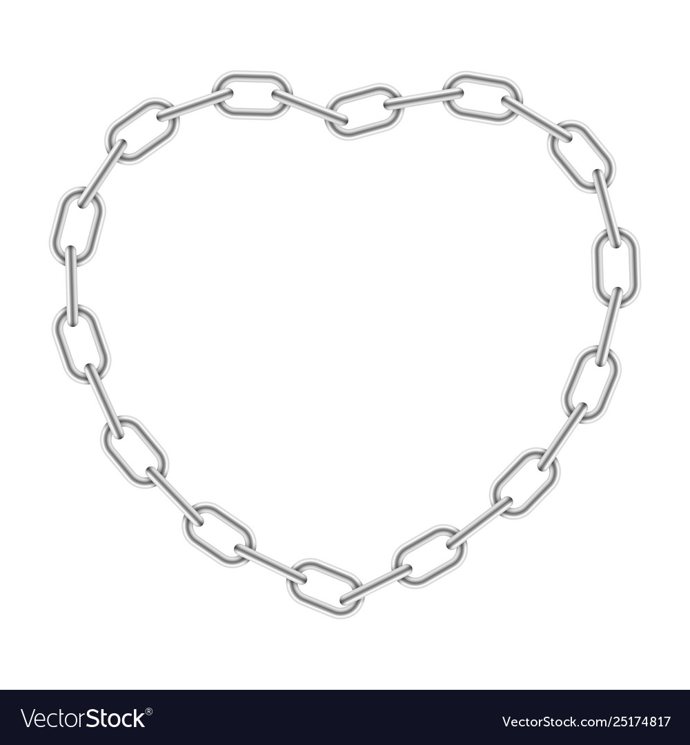 Chain frame Royalty Free Vector Image - VectorStock