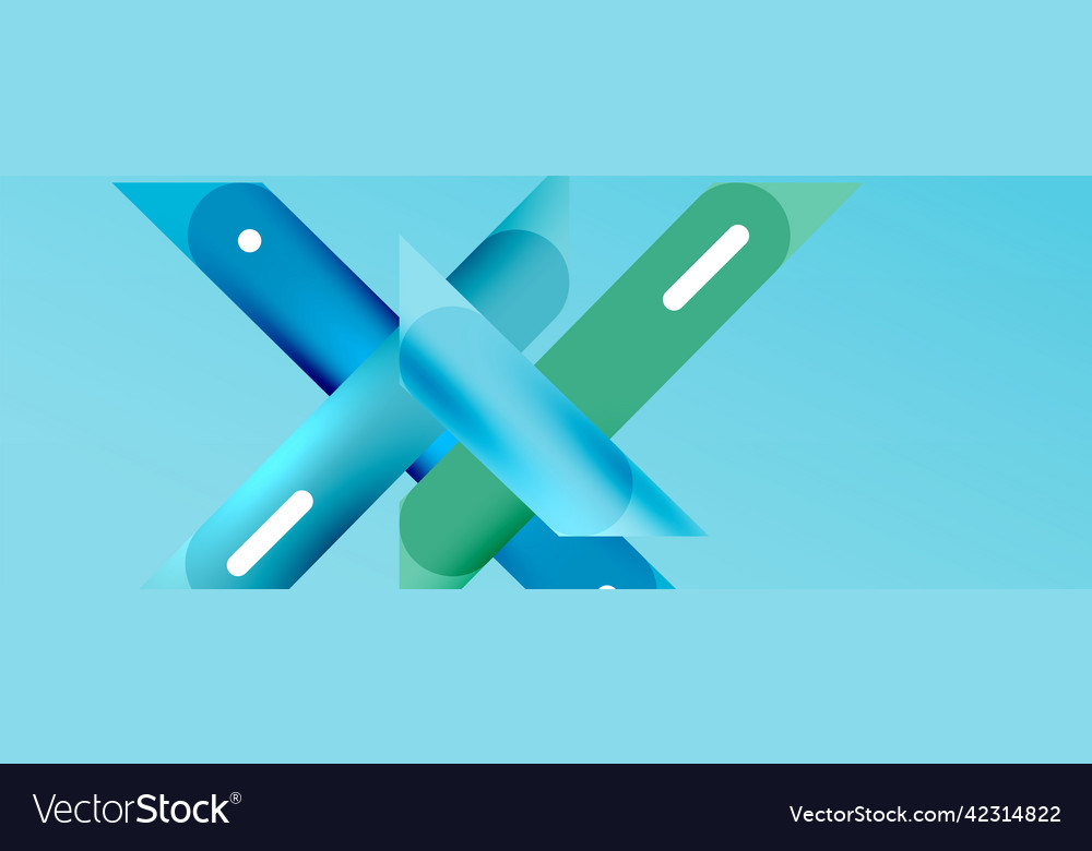 Background overlapping lines dynamic Royalty Free Vector