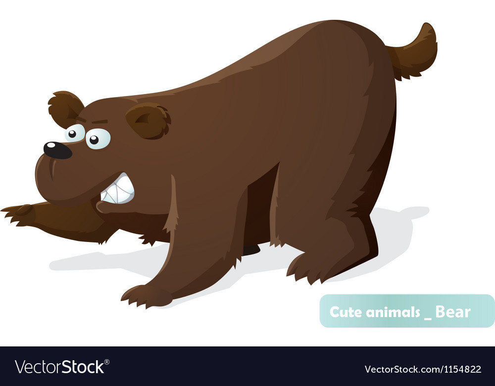Bear Royalty Free Vector Image - VectorStock