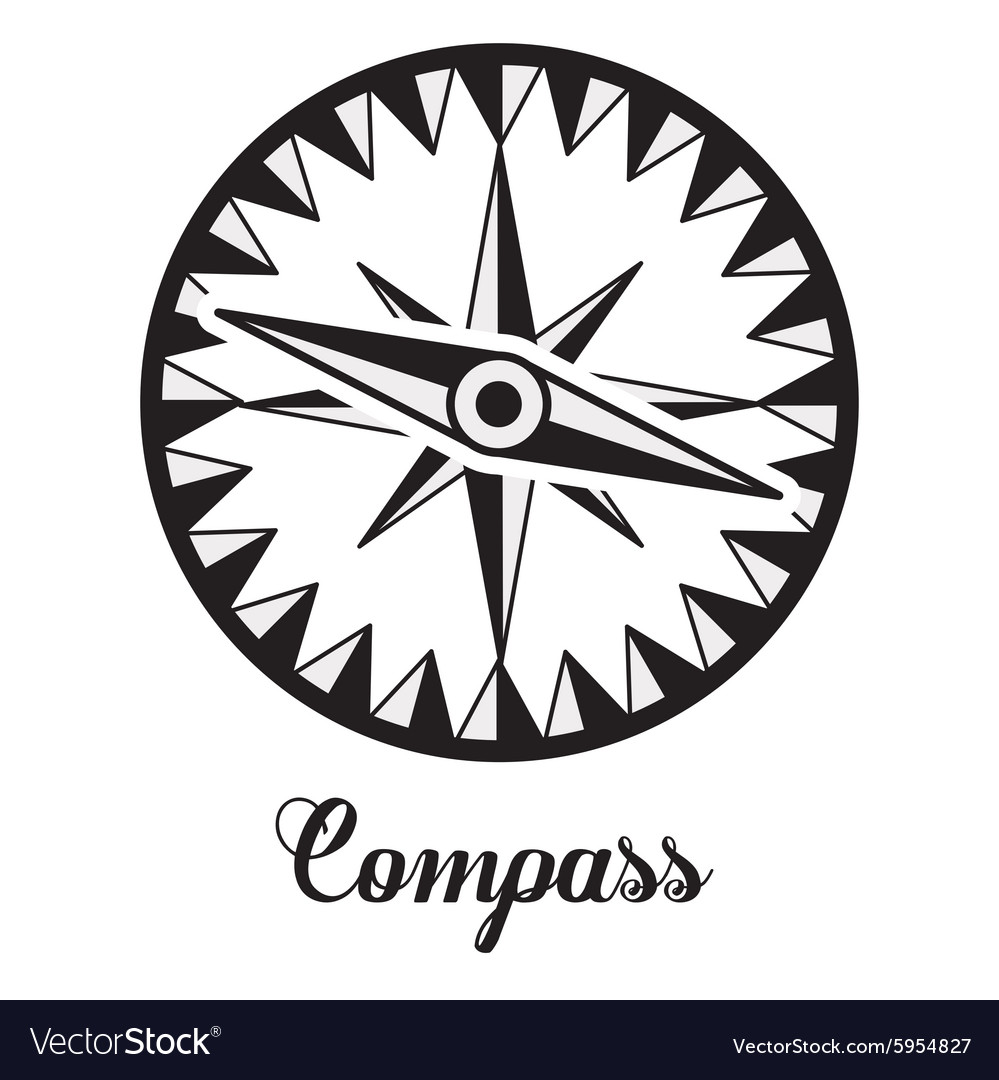 Compass design Royalty Free Vector Image - VectorStock