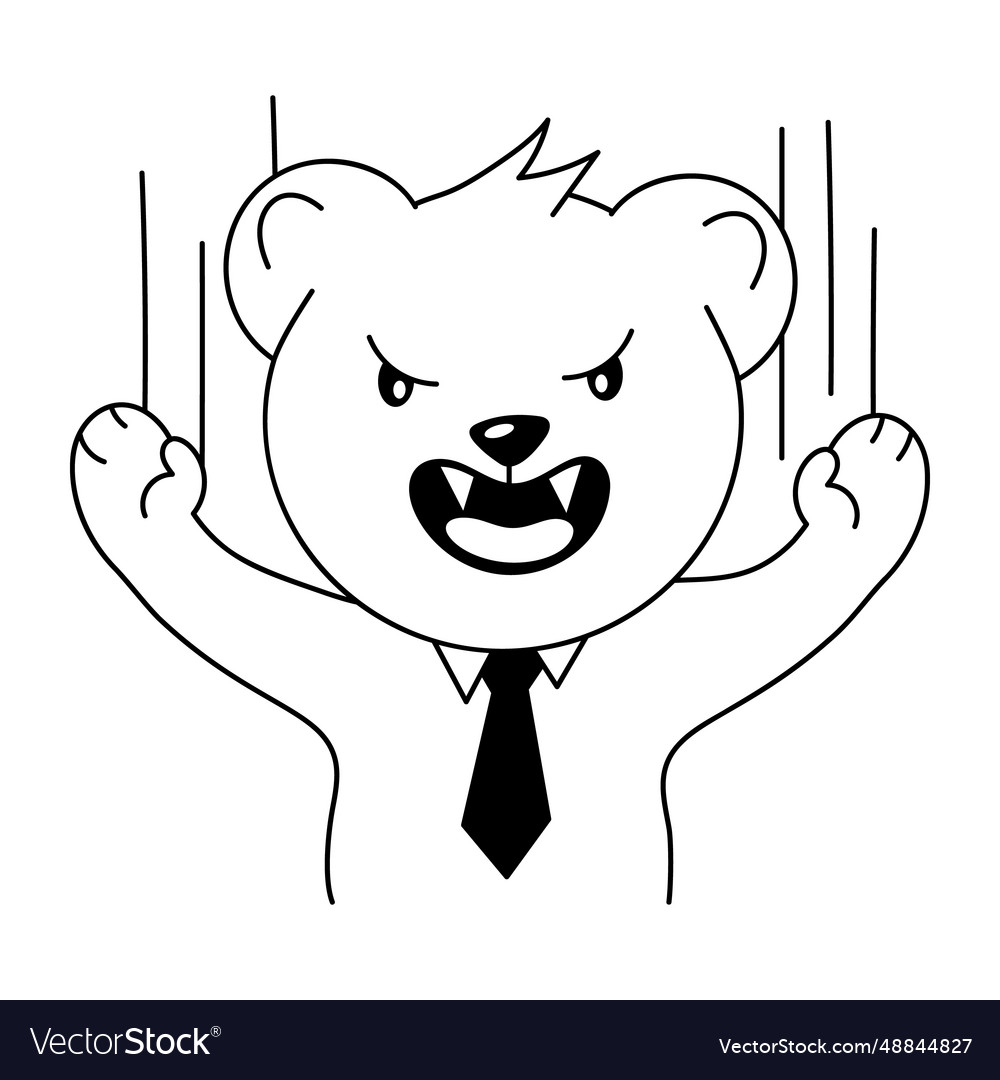 Feeling mad Royalty Free Vector Image - VectorStock