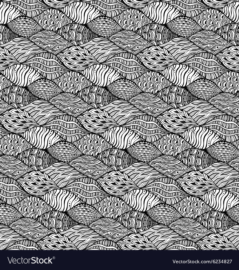 Seamless pattern with abstract elements Royalty Free Vector