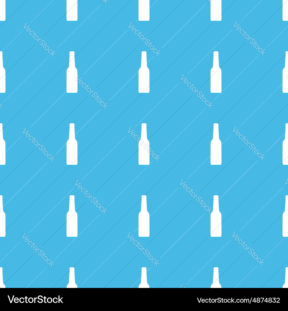 Bottle straight pattern Royalty Free Vector Image