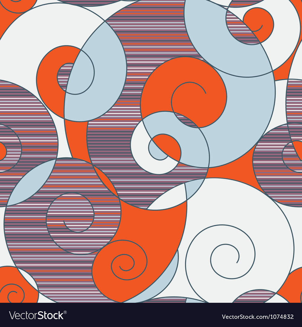Colorful spirals seamless pattern Royalty Free Vector Image Colorful spirals seamless pattern Royalty Free Vector Image