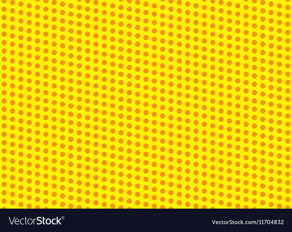 Dots seamless pattern background retro pop art Vector Image