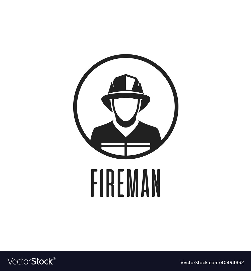 Fireman icon Royalty Free Vector Image - VectorStock