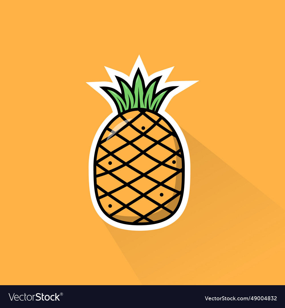 Pineapple Royalty Free Vector Image - VectorStock