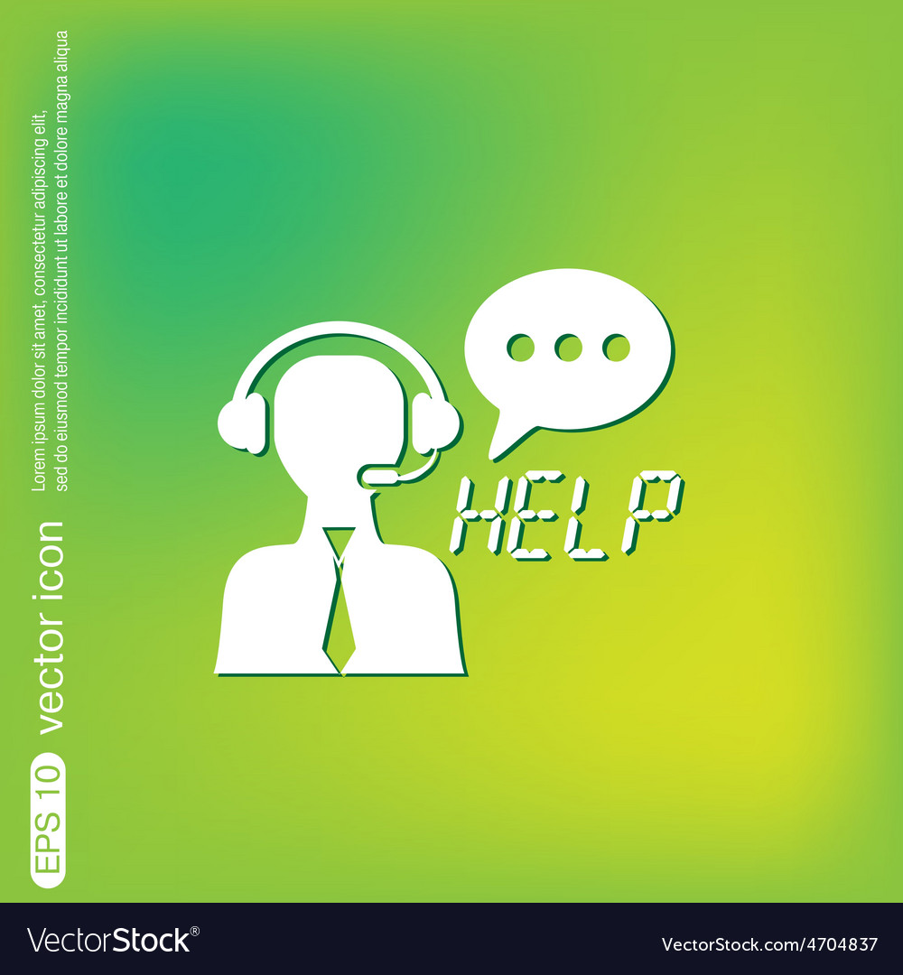 Customer support Royalty Free Vector Image - VectorStock