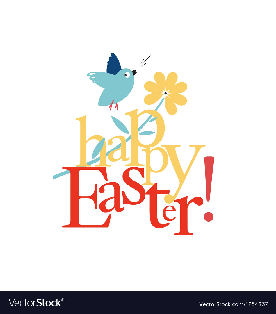 Easter Royalty Free Vector Image - VectorStock