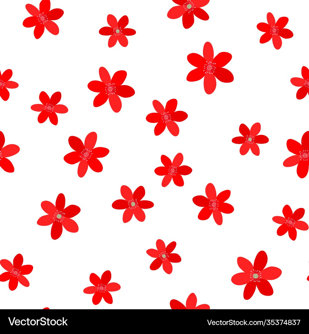 Seamless flower floral pattern for wedding Vector Image