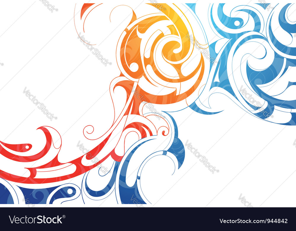 Abstract swirls Royalty Free Vector Image - VectorStock