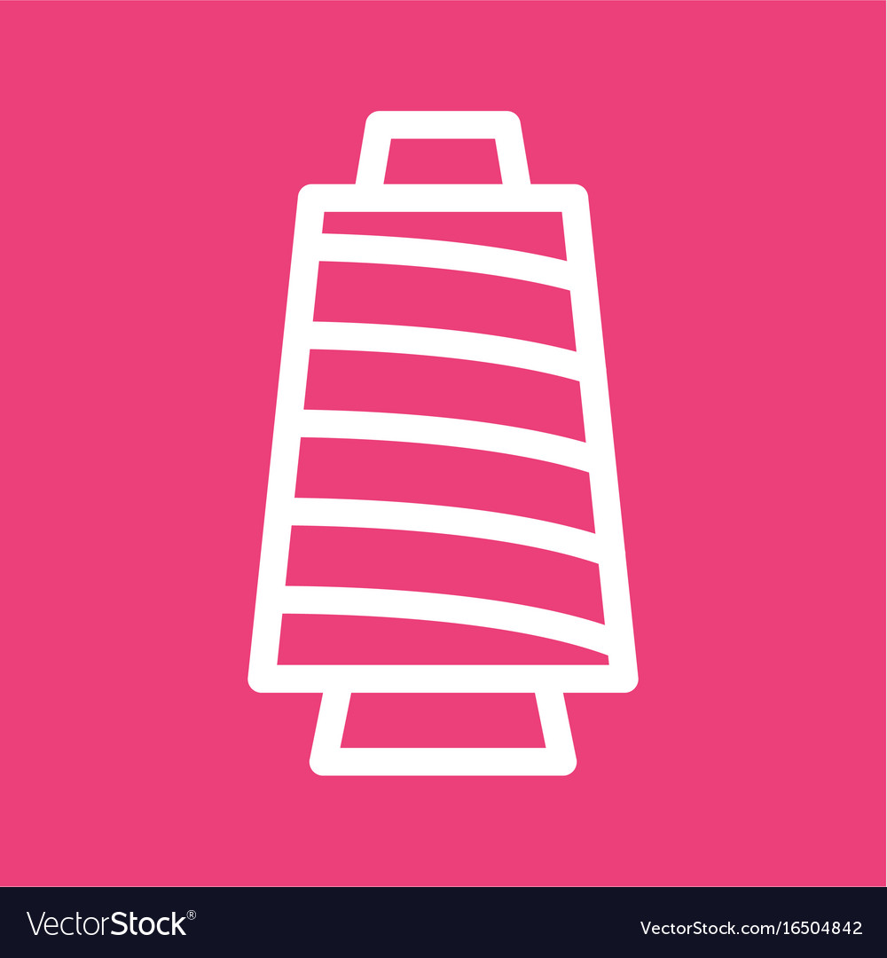 Thread spool ii Royalty Free Vector Image - VectorStock