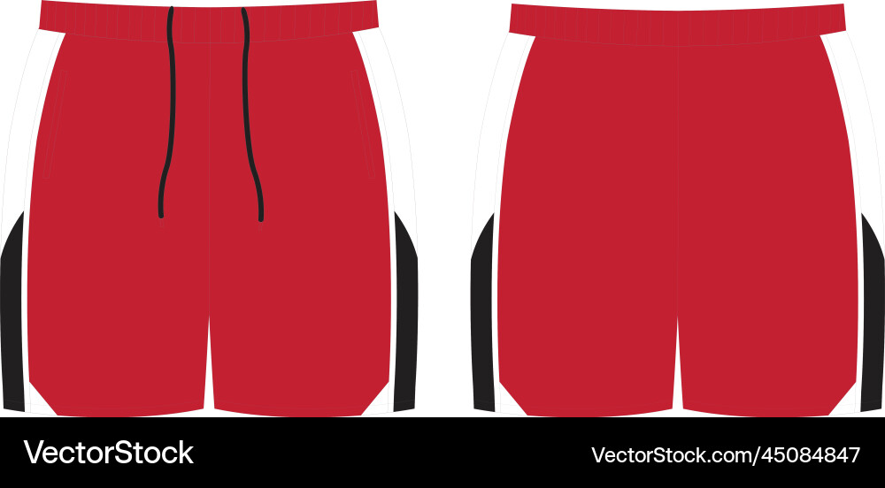 Football pro shorts Royalty Free Vector Image - VectorStock