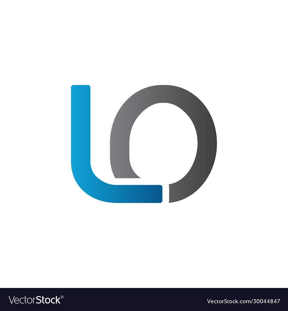 Initial lo letter business logo design template Vector Image Initial lo letter business logo design template Vector Image