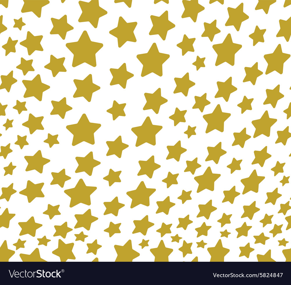 Star seamless pattern Royalty Free Vector Image