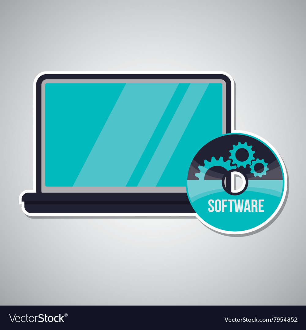 Development and software design Royalty Free Vector Image