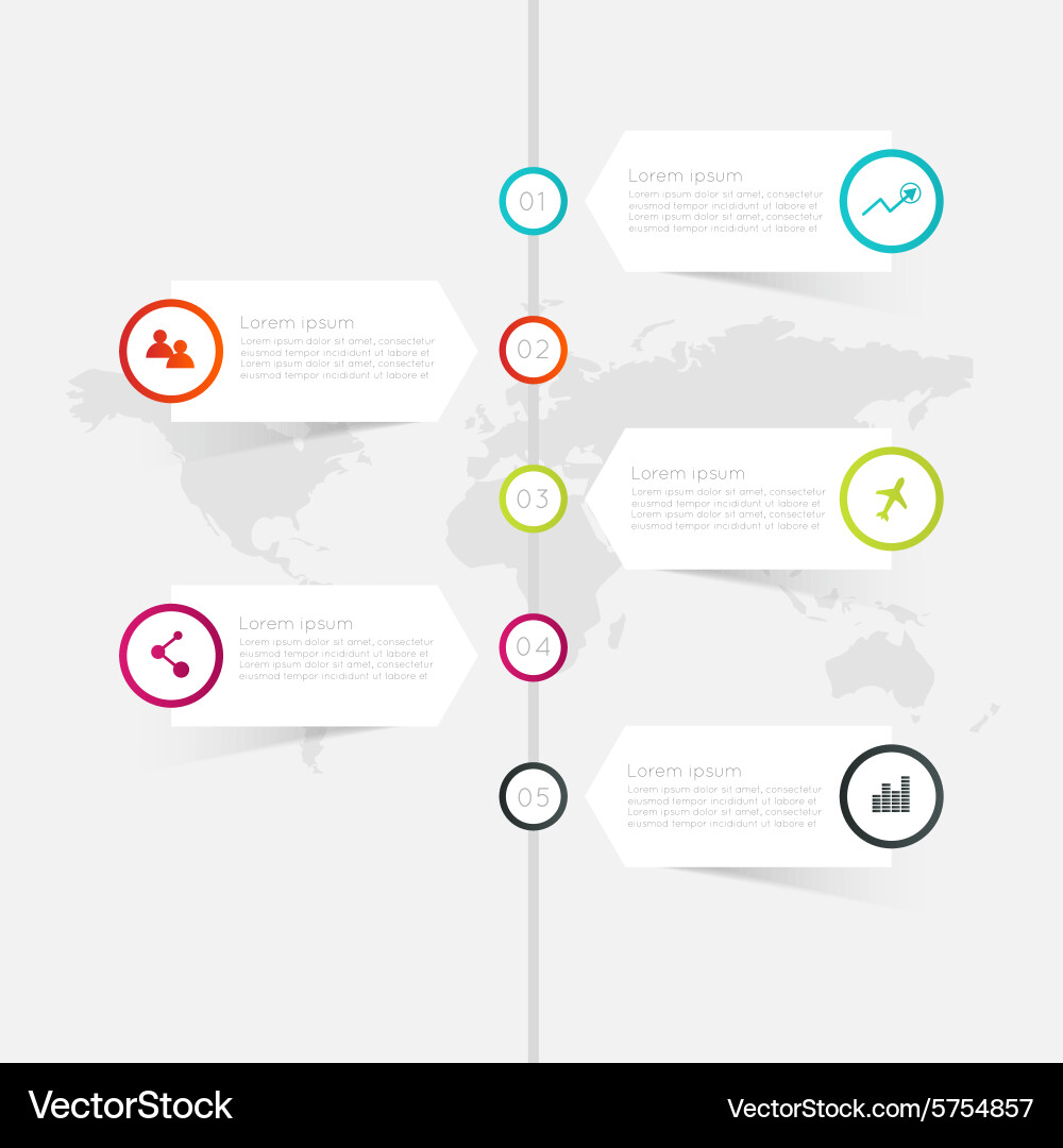 Minimal infographics design can be used Royalty Free Vector
