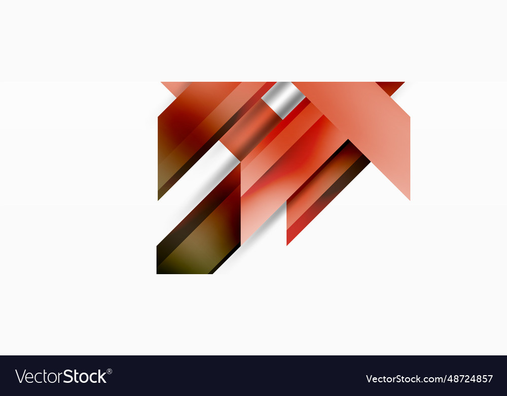 Minimalist backdrop featuring dynamic diagonal Vector Image