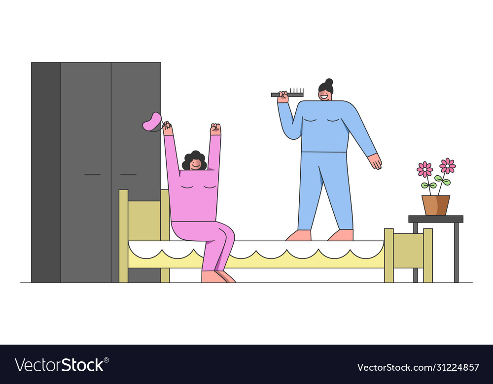 People Home Pastimes Concept Are Spending Vector Image people-home-pastimes-concept-are-spending-vector-image