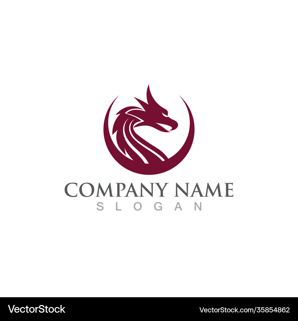 Dragon icon Royalty Free Vector Image - VectorStock