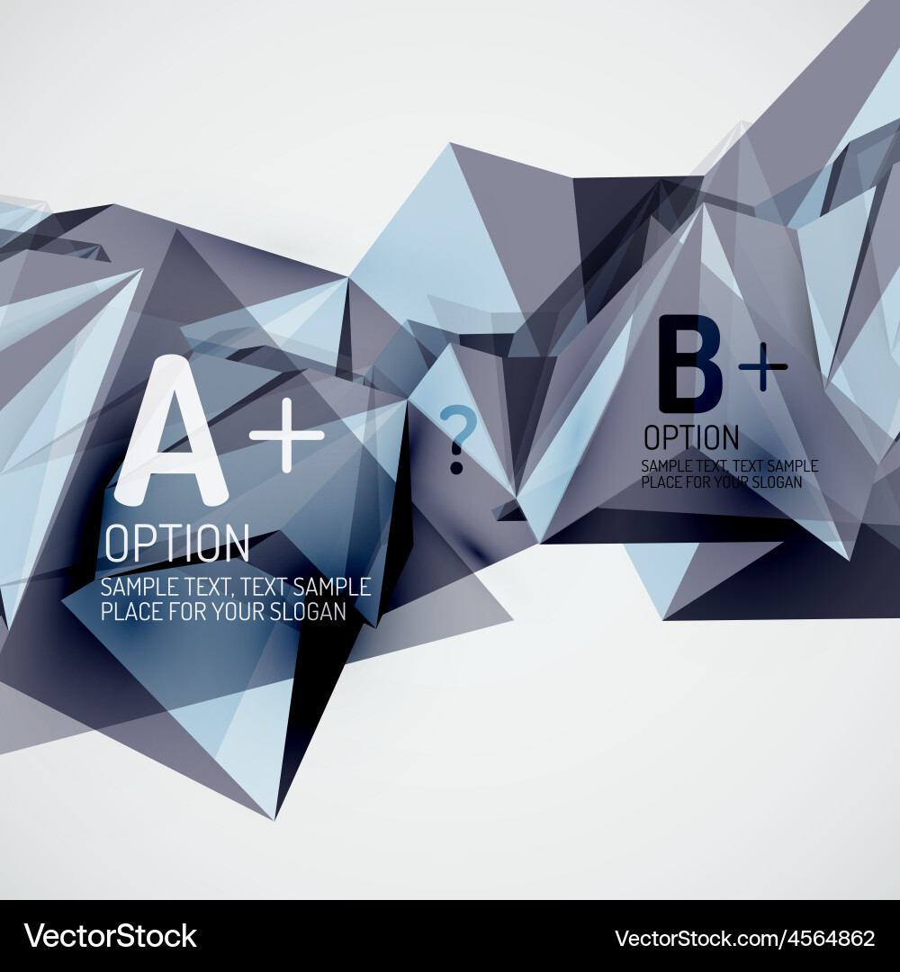 Geometric shapes in the air abstract Royalty Free Vector