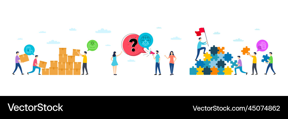 Magistrates court scroll down and incoming mail Vector Image
