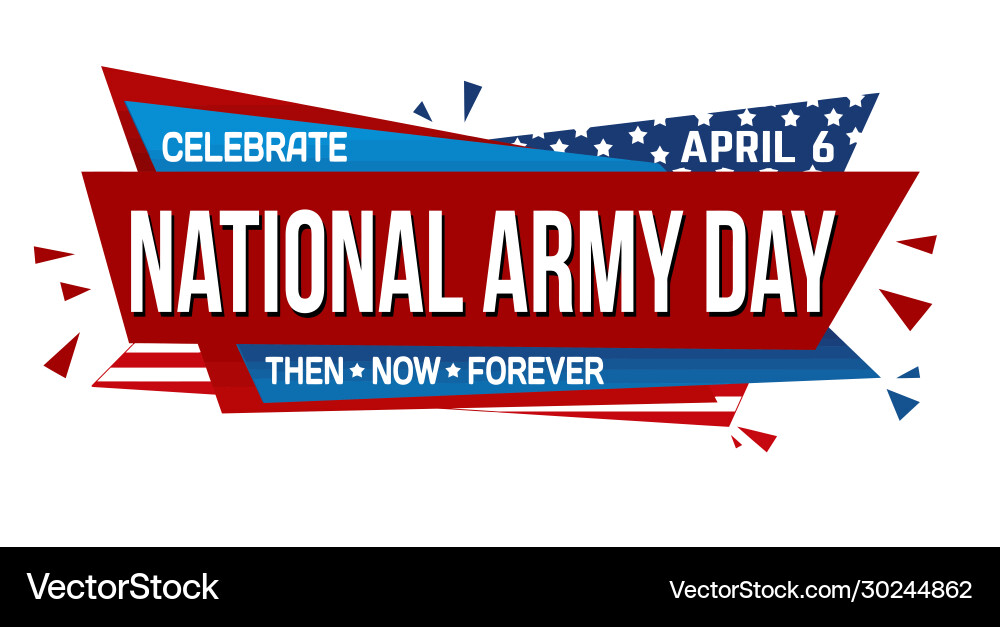National anthem day banner design Royalty Free Vector Image