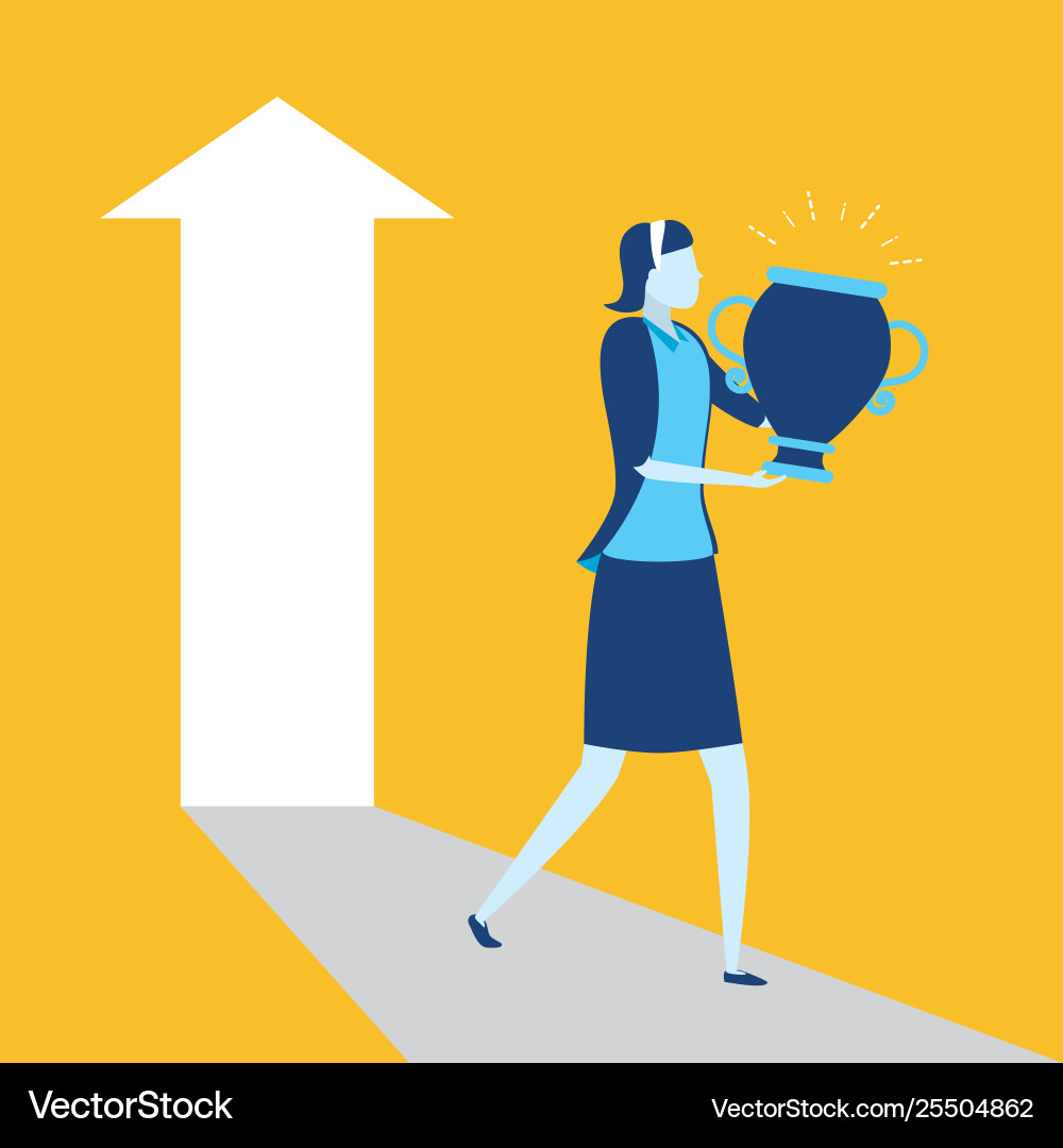 People business success Royalty Free Vector Image