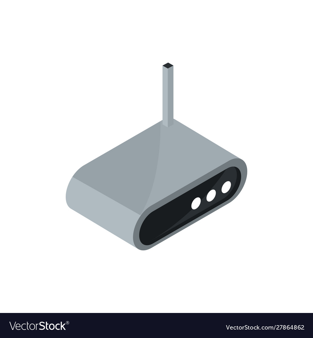 Router technology hardware device computer Vector Image