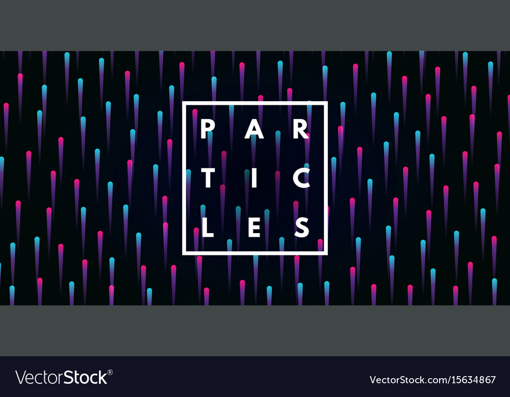 Abstract particles background Royalty Free Vector Image