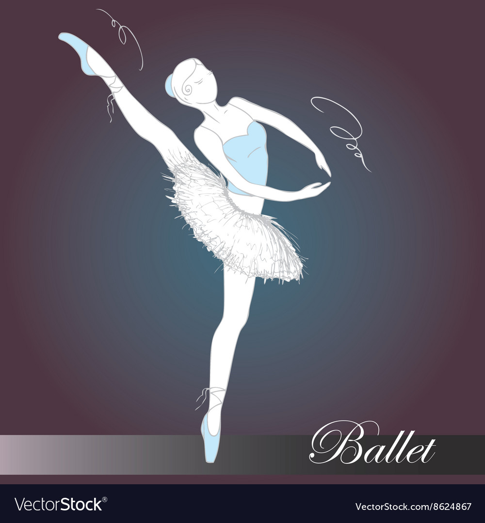 Ballet dancer Royalty Free Vector Image - VectorStock