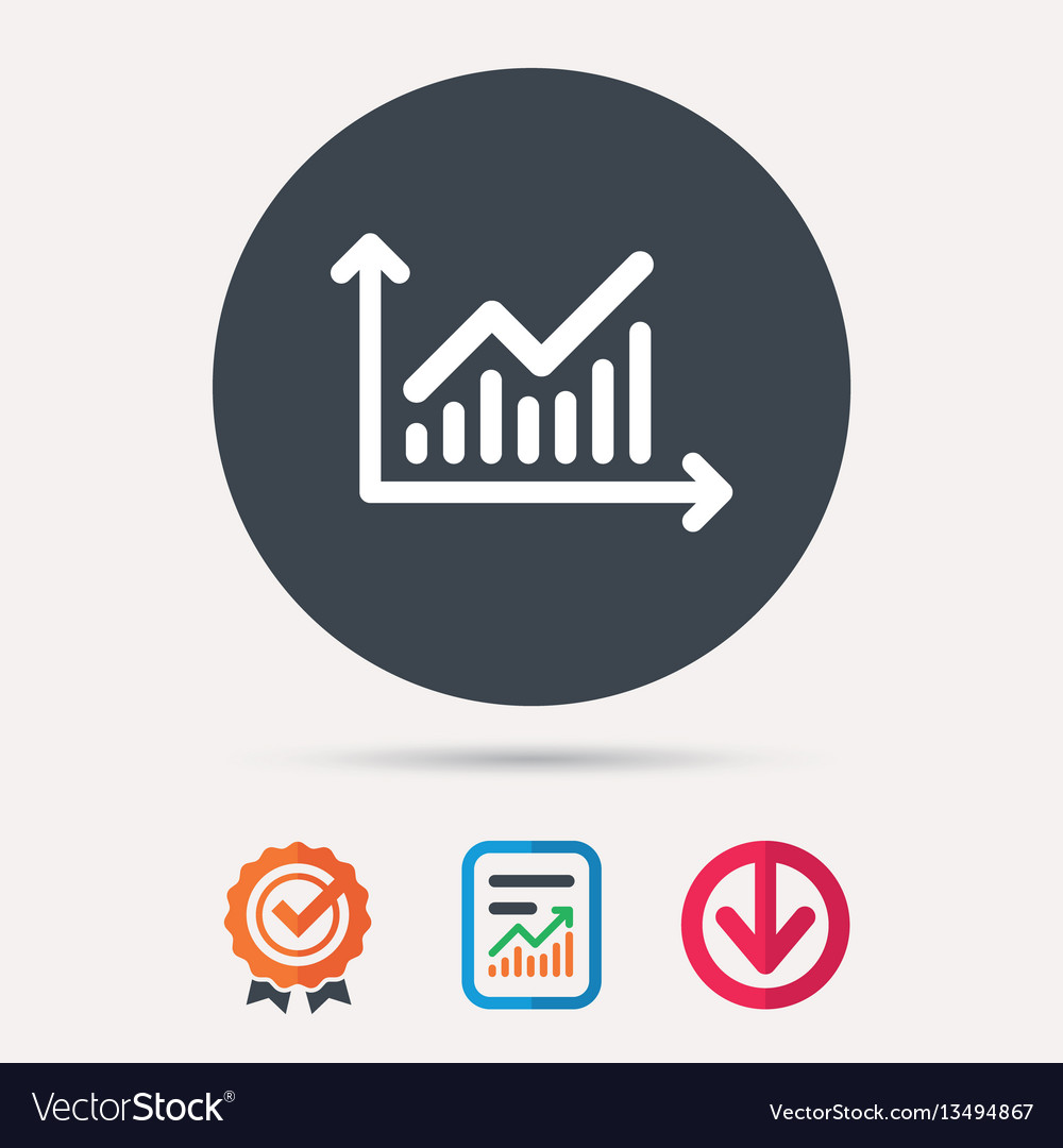 Graph Icon Business Analytics Diagramm Zeichen Vektorbild Graph Icon Business Analytics Diagramm Zeichen Vektorbild