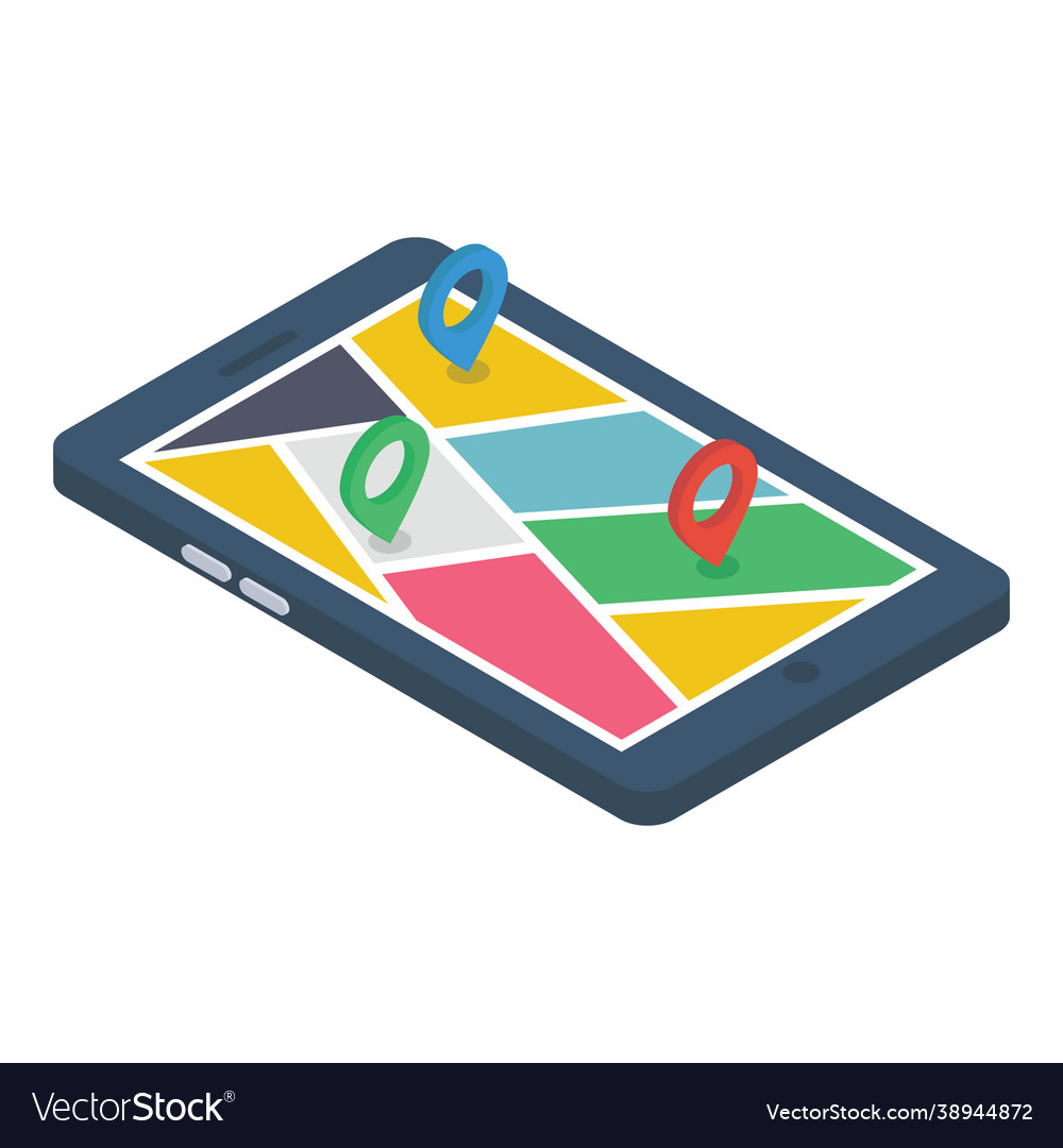 Online navigation Royalty Free Vector Image - VectorStock