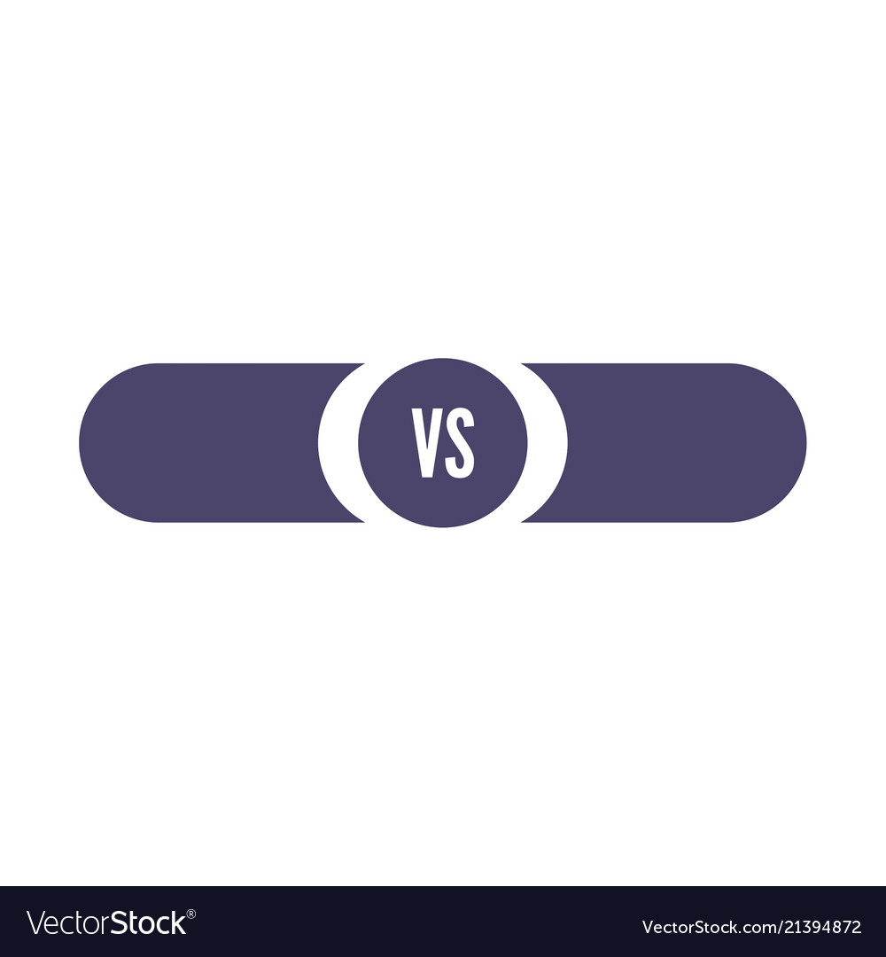 Vs letters icon Royalty Free Vector Image - VectorStock