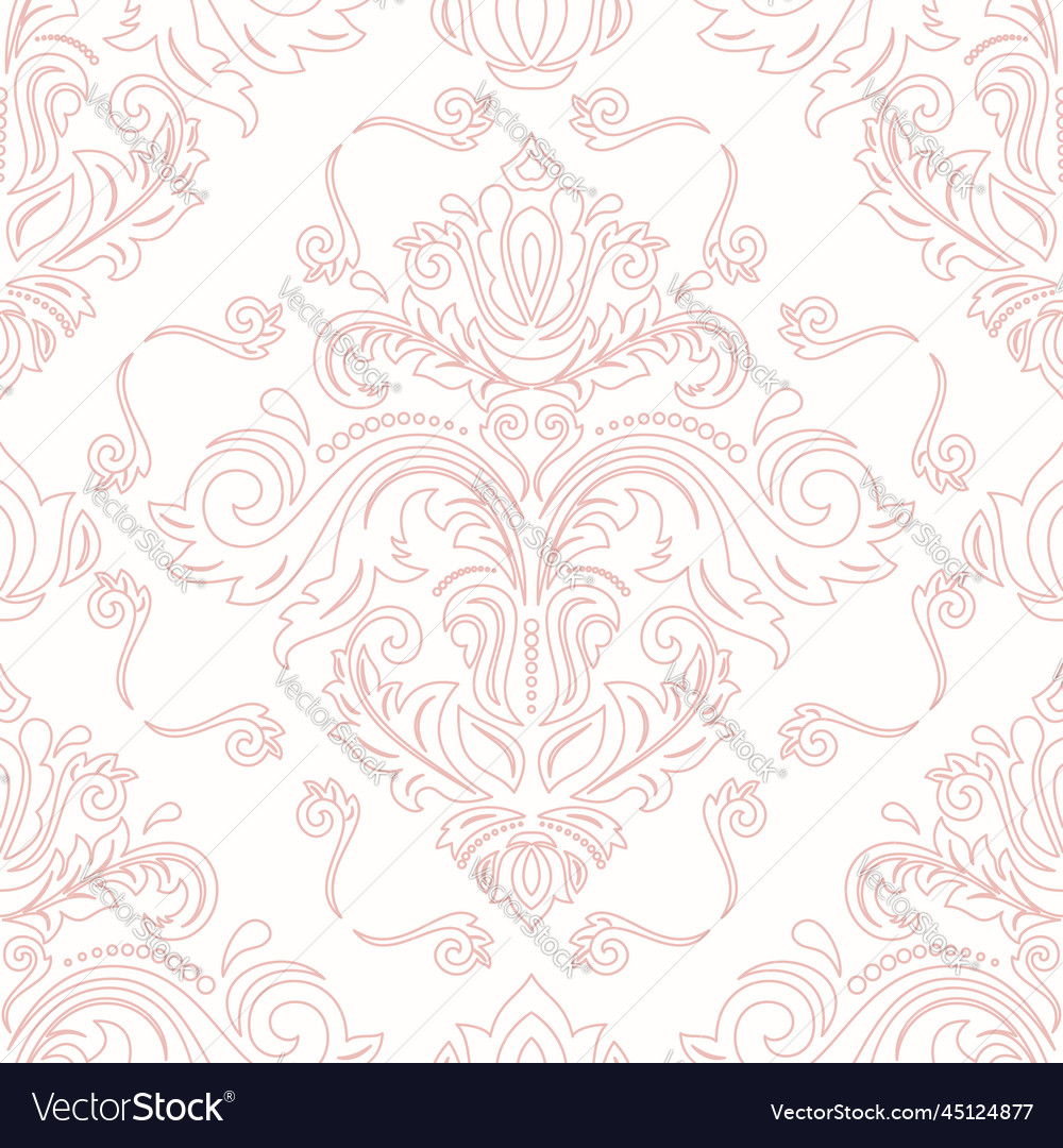 Classic seamless fine pattern Royalty Free Vector Image