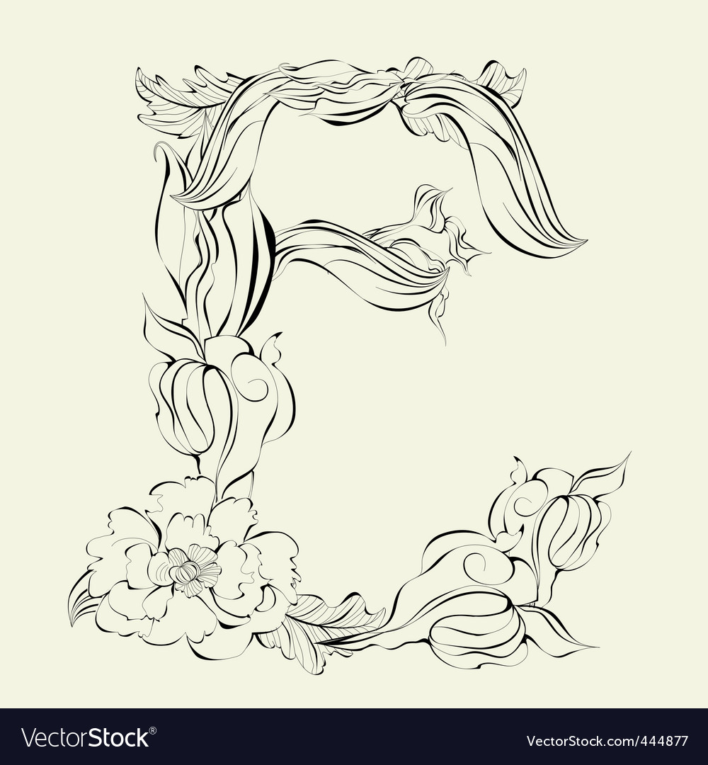 Letter e Royalty Free Vector Image - VectorStock