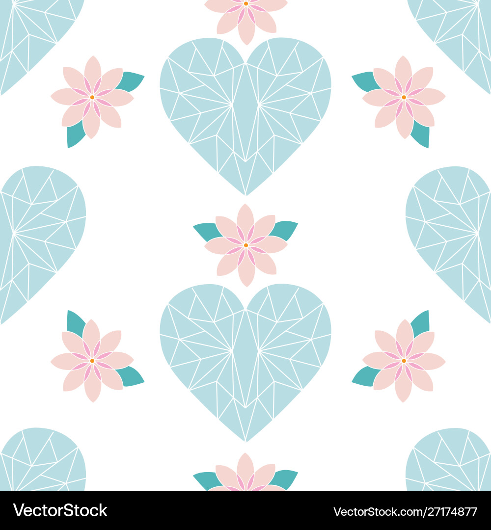 Lucky symbols collection background seamless Vector Image