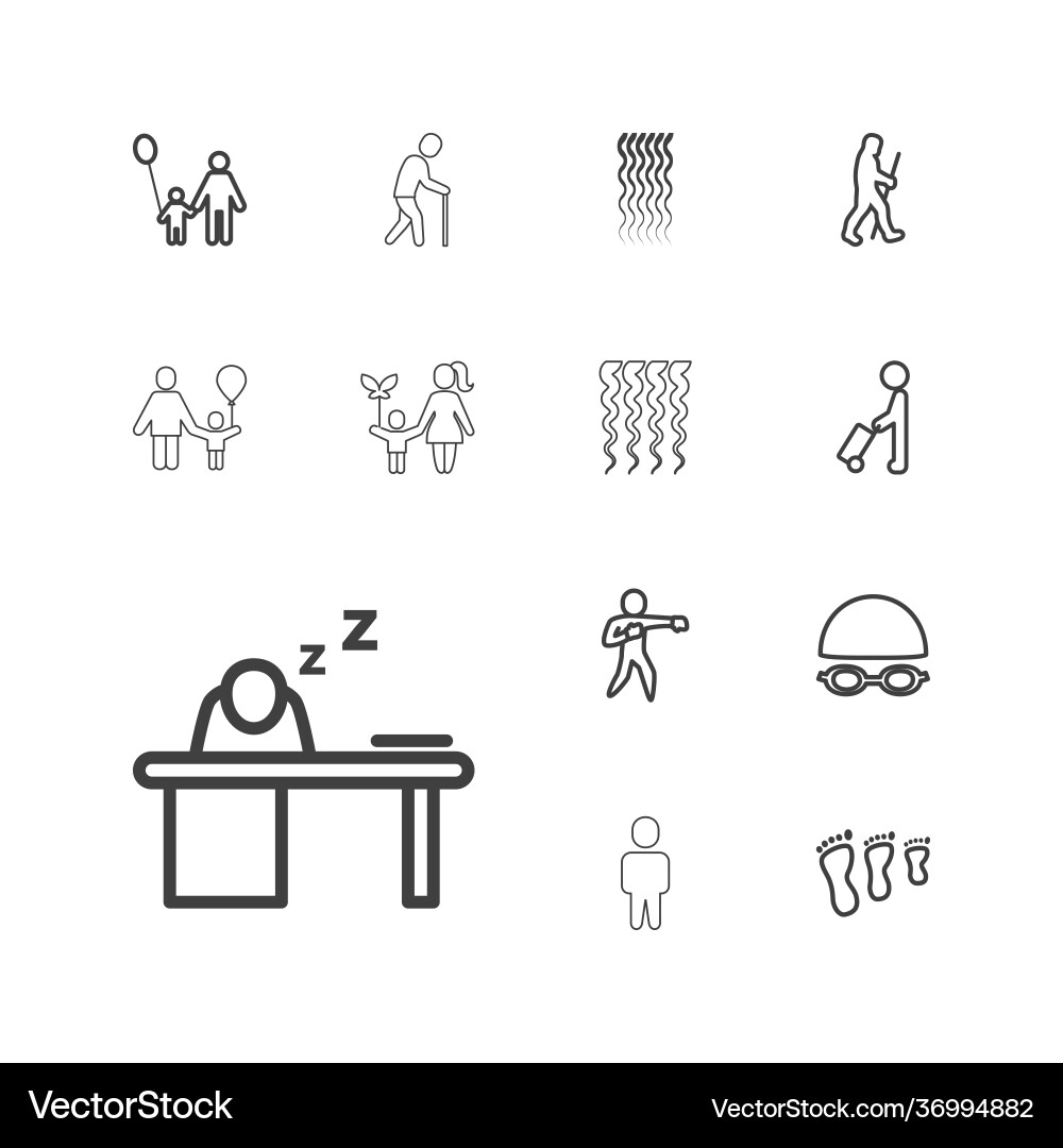 Adult icons Royalty Free Vector Image - VectorStock