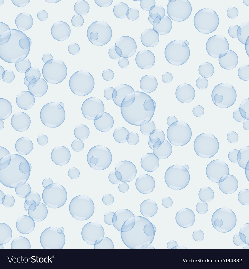Bubbles Seamless Royalty Free Vector Image - VectorStock