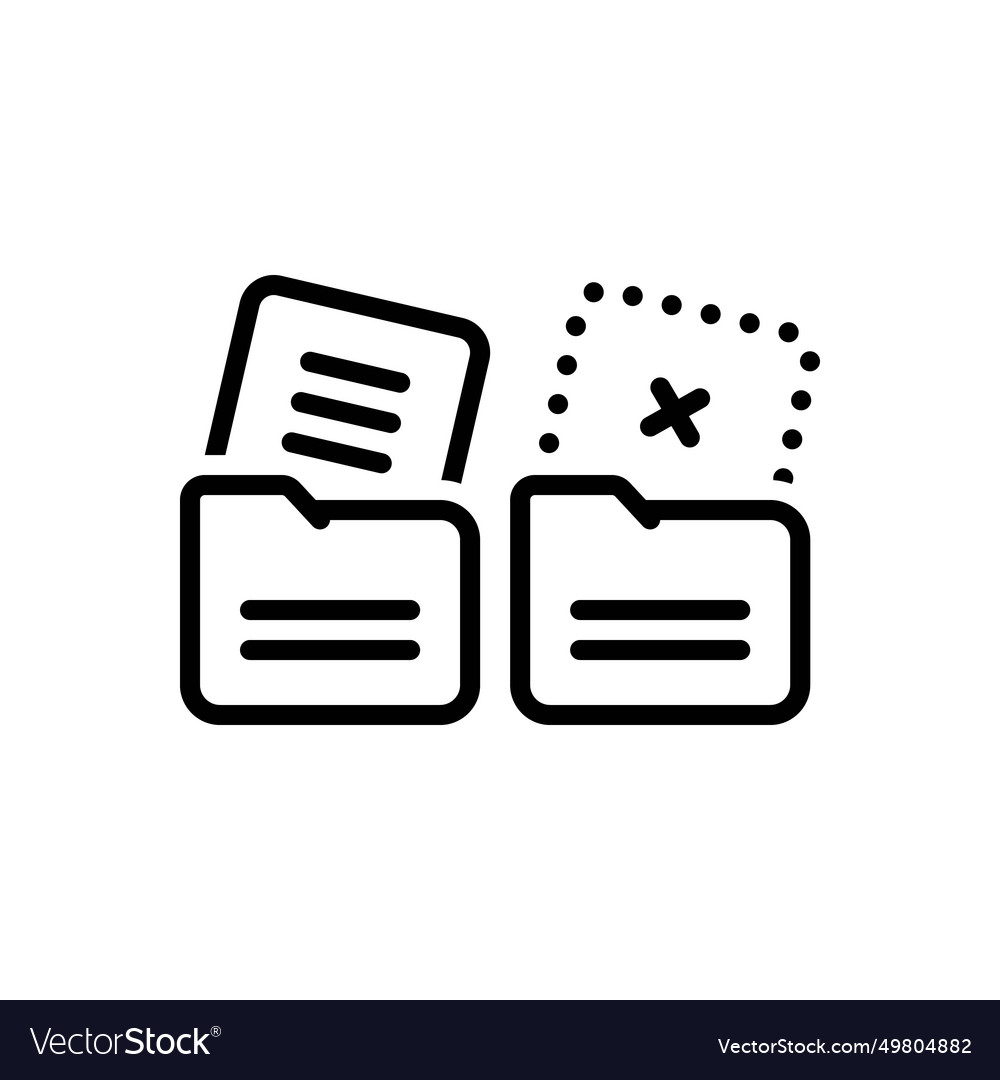 Missing data Royalty Free Vector Image - VectorStock