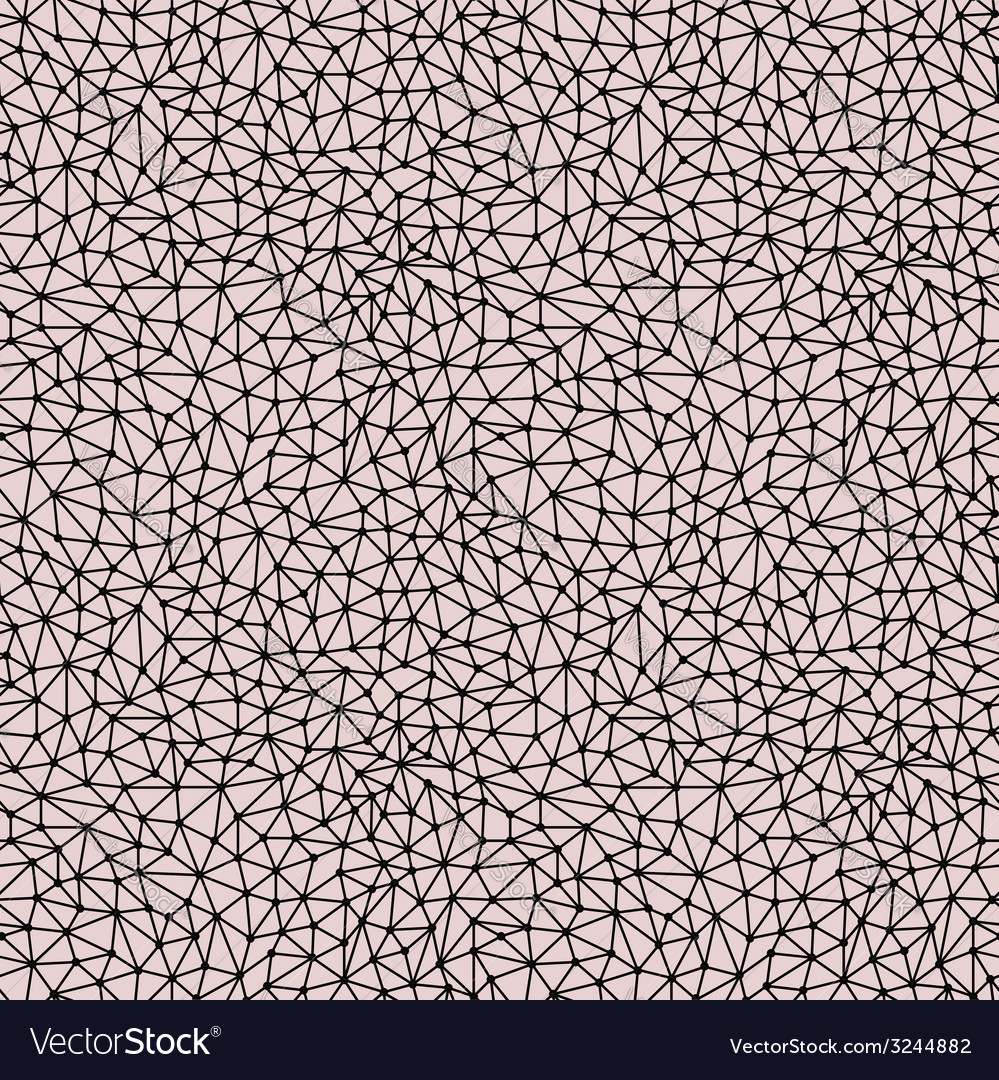 Tangled lace seamless pattern Royalty Free Vector Image