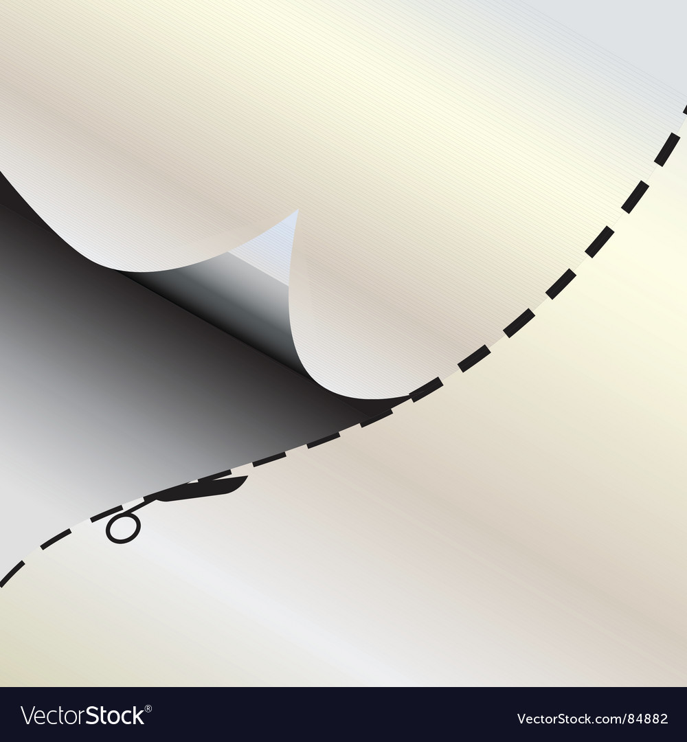 Tear lines Royalty Free Vector Image - VectorStock