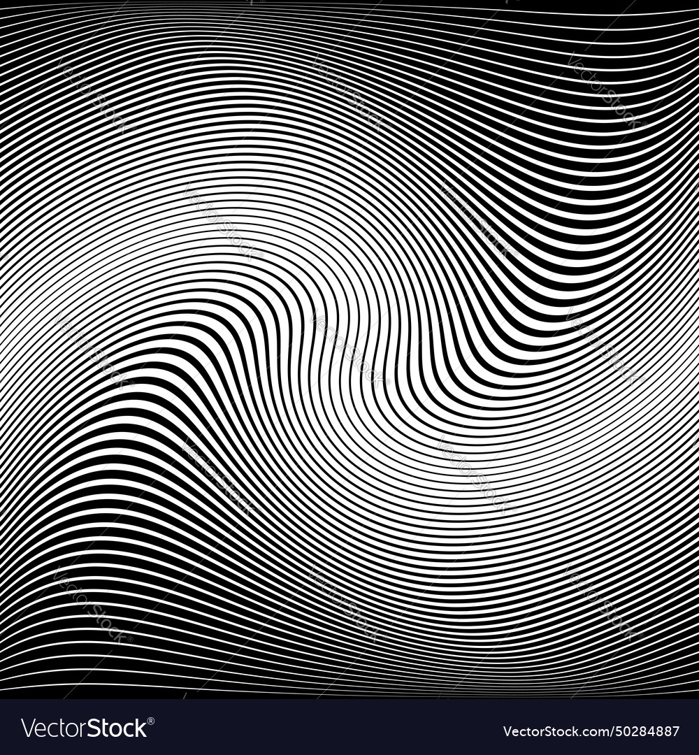 Wavy lines design Royalty Free Vector Image - VectorStock