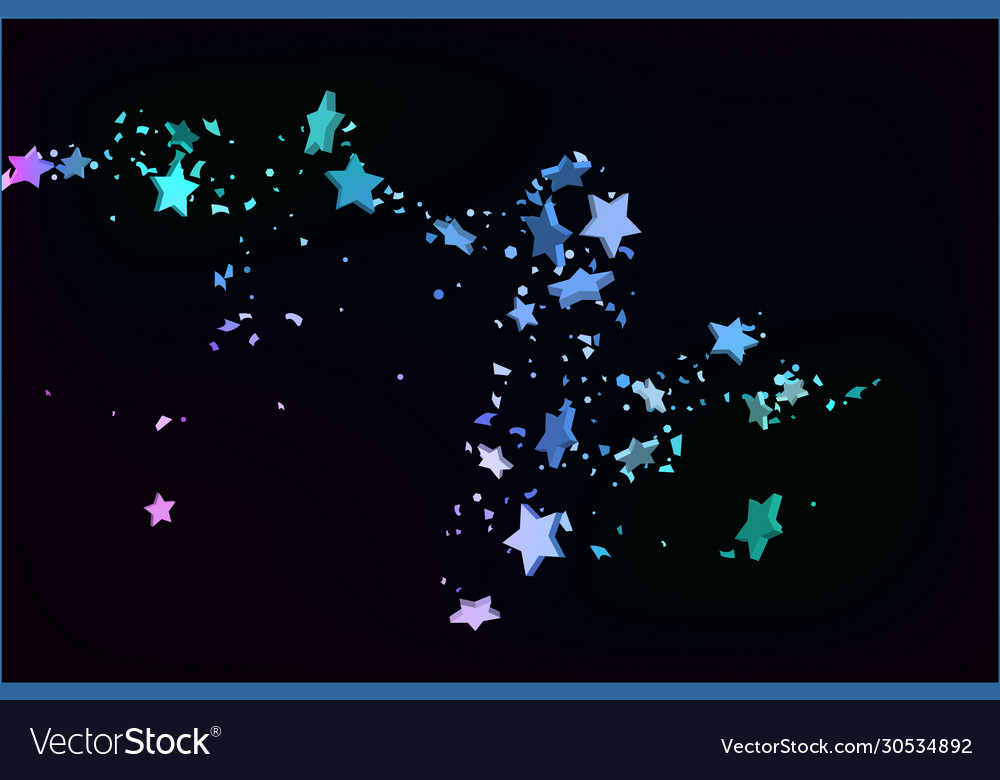 Falling star background Royalty Free Vector Image
