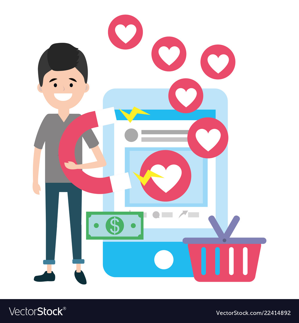 Social network technology Royalty Free Vector Image