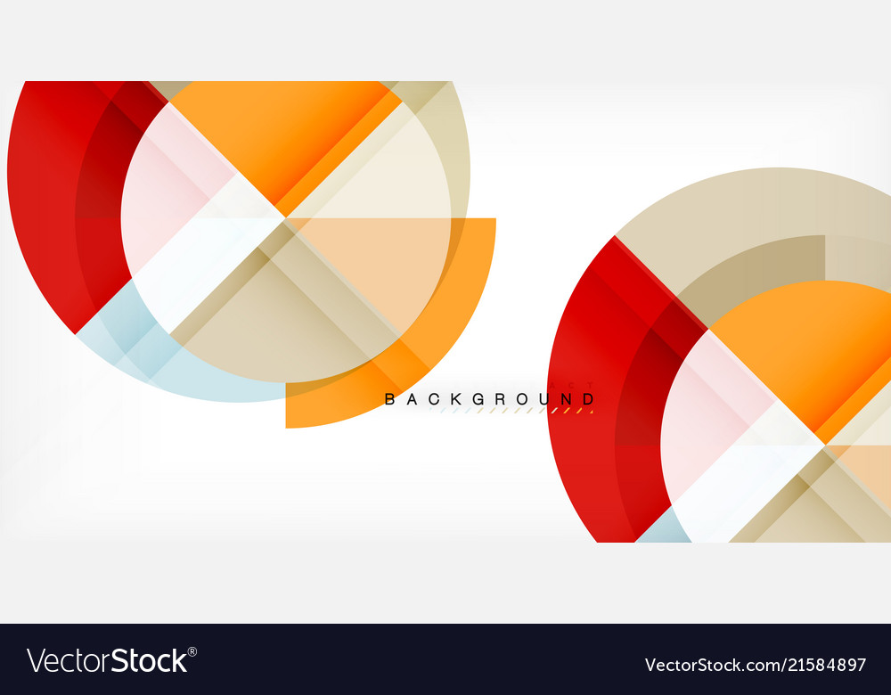 Circle abstract background Royalty Free Vector Image