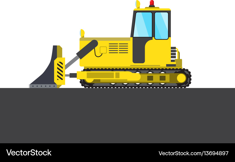 Colorful steam roller picture Royalty Free Vector Image